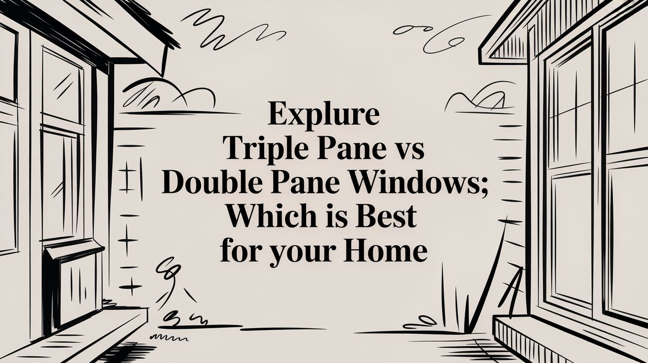 Explore triple pane vs double pane windows: Which is Best for Your Home