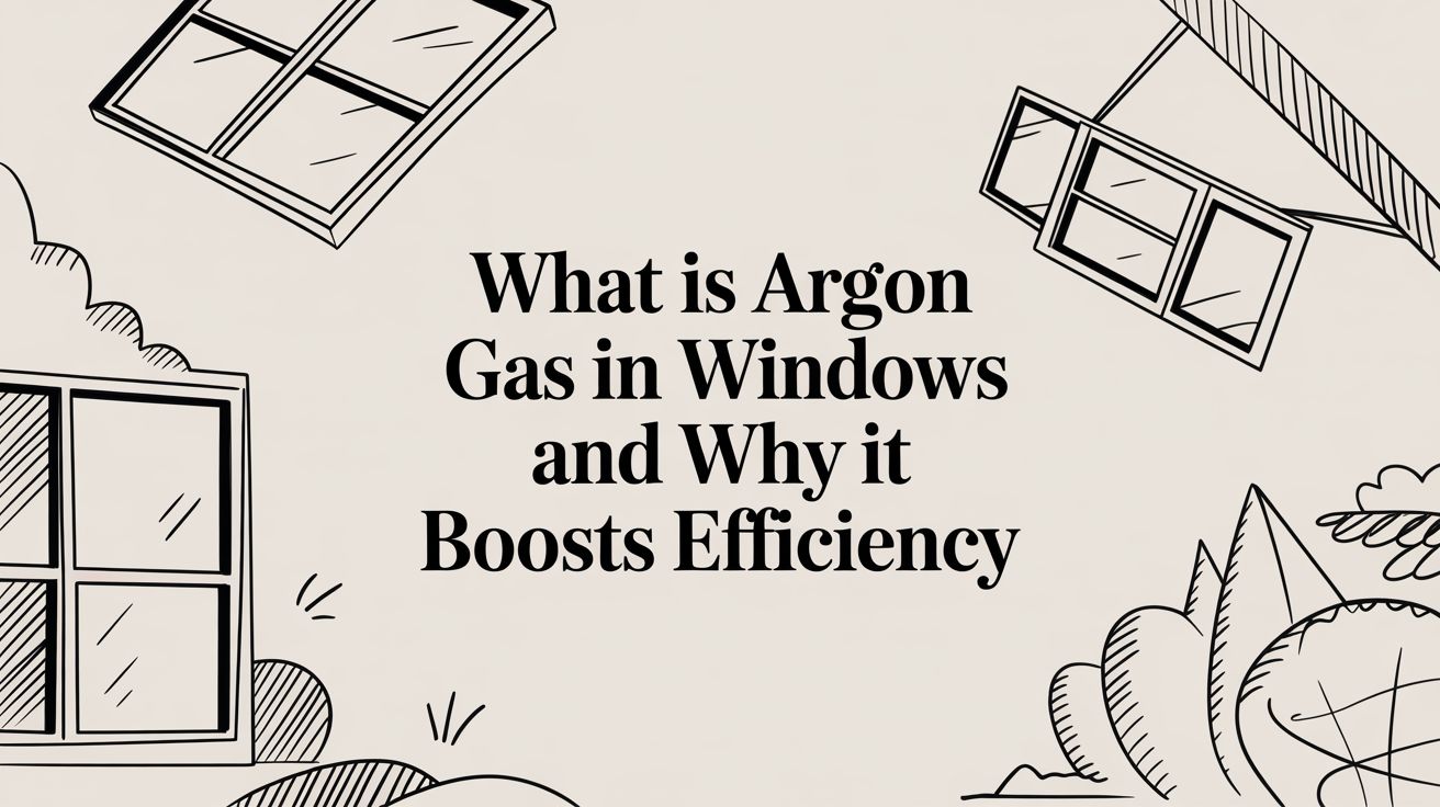 What is argon gas in windows and why it boosts efficiency