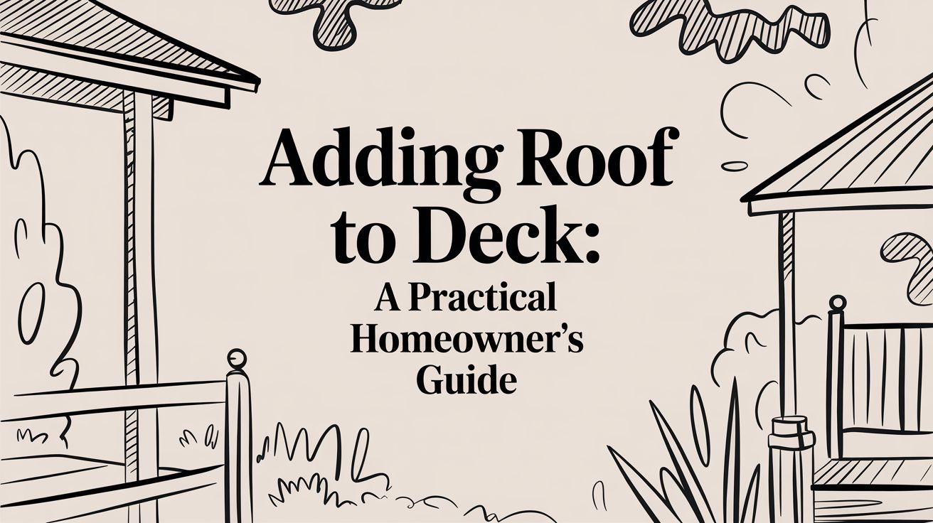 Adding Roof to Deck: A Practical Homeowner's Guide