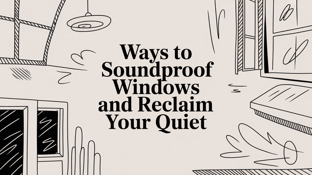 Ways to Soundproof Windows and Reclaim Your Quiet